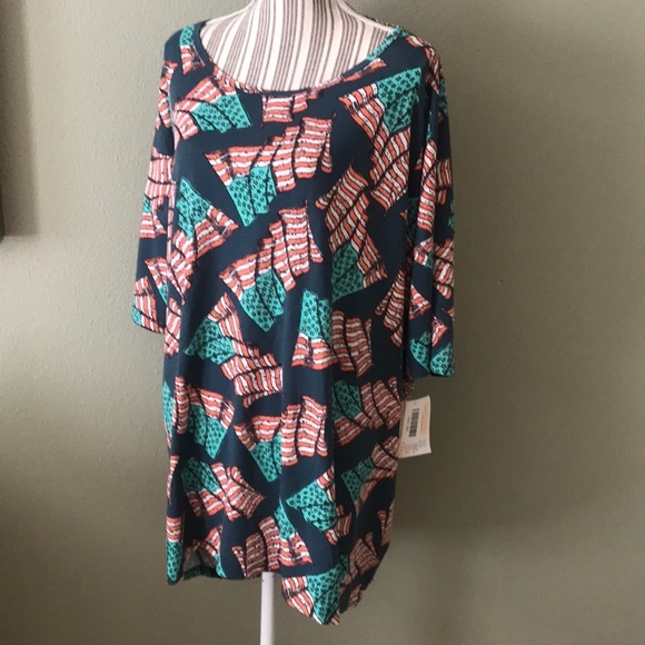 LuLaRoe | Tops | Hr Sale 3xl Irma Lularoe Top American Flag | Poshmark